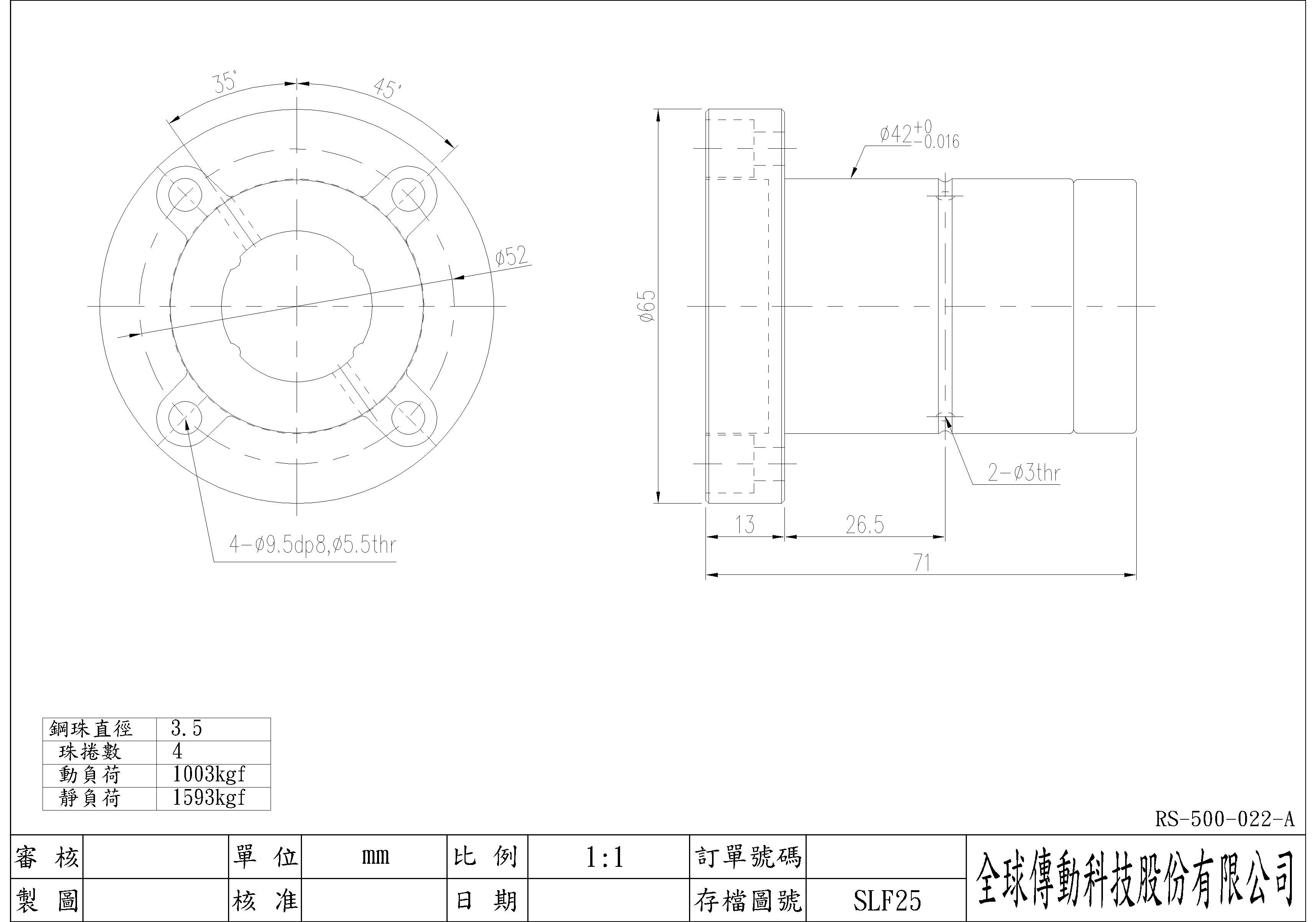 TBI Ball Splines 25mm SLF025 Hollow/Solid Spline Shafts