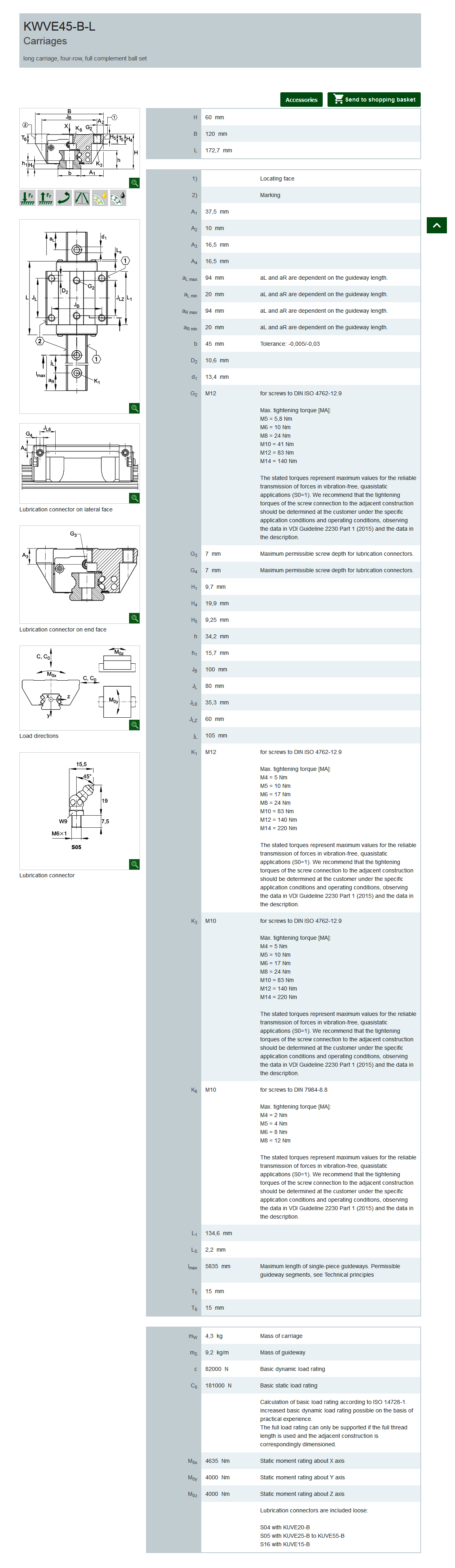 INA Four Row Linear Rail KWVE45BLG3V1 Guide Linear Motion - Buy ina ...